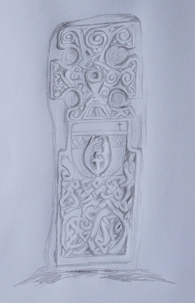 Kilmorie Stone | Ervie Kirkcolm Church
